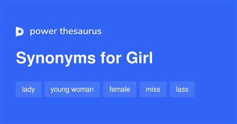 Girl Synonyms 940 Words And Phrases For Girl