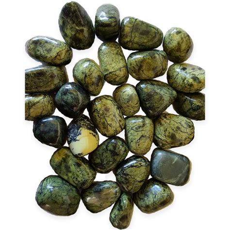 Asterite Serpentine Tumbled Stones Aeson Dyer Materia Medica