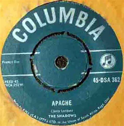 The Shadows Apache 1960 Vinyl Discogs