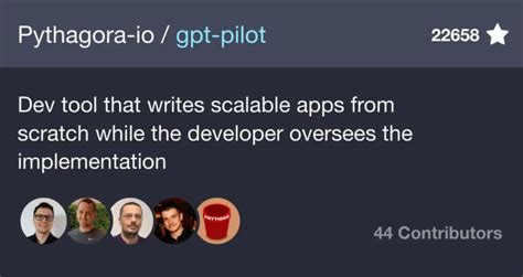 Gpt Pilot Ai Developer Companion Easy With Ai