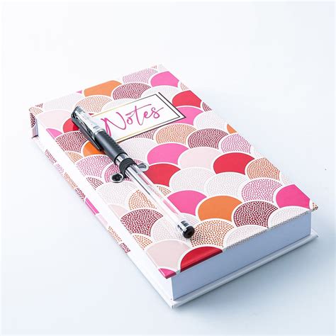 Ty Memo Red Celestial Ikat Notepad With Pen Asstd Kitchen Stuff Plus