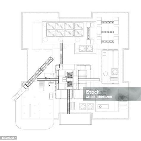해양 석유 굴착 장치 3d의 벡터 렌더링 기체 물리 구조에 대한 스톡 벡터 아트 및 기타 이미지 기체 물리 구조 자연 청사진 Istock
