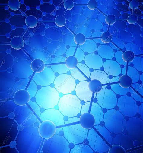 Graphene Atomic Structure Illustration Stock Image F011 3292 Science Photo Library