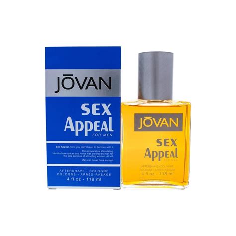 Jovan Sex Appeal By Coty For Men 3 25 Oz After Shave Aftershave Beauty