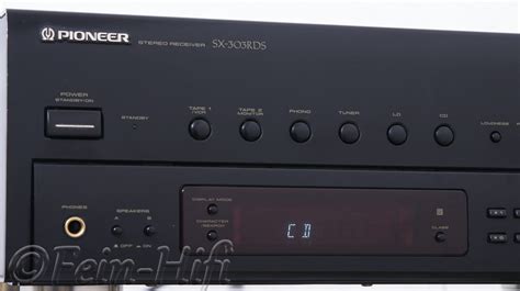 Pioneer SX-303RDS Stereo Receiver mit Phonoeingang
