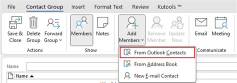 How To Create Distribution List From Email Recipients In Outlook