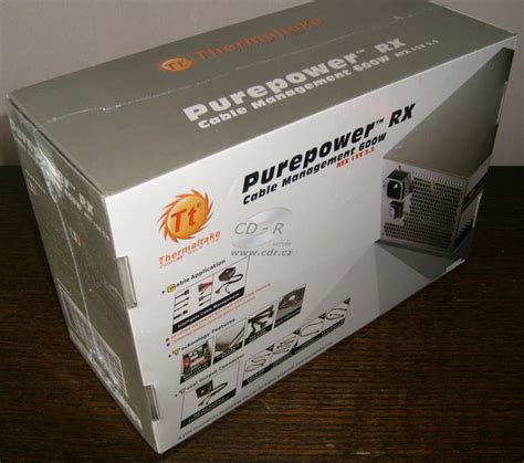 11 zdrojů pro herní PC v testu (2. díl) - Thermaltake Purepower RX 600W ...