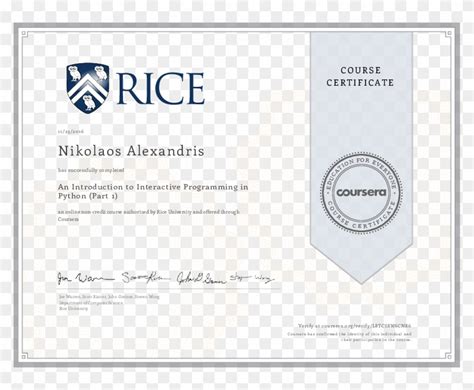 An Introduction To Interactive Programming In Python Accounting Analytics Coursera Certificate