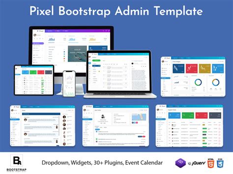Pixel Bootstrap Admin Template 20 Bootstrap Admin Template