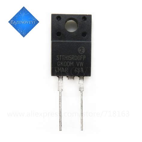 5pcs/lot STTH15R06FP = DACOSFF1506 TO 220F 2 In Stock|Circuitos ...