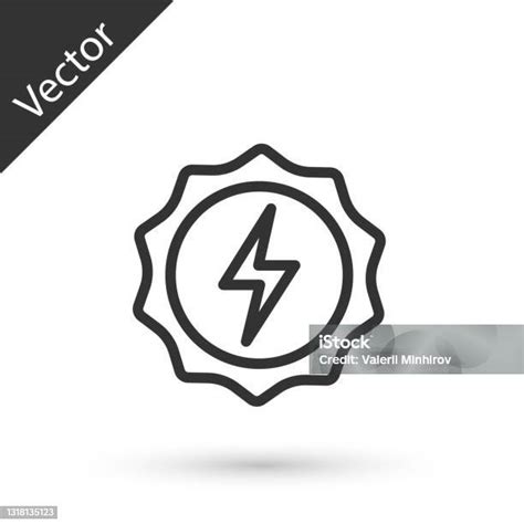 灰色線閃電圖標隔離在白色背景上快閃記憶體符號充電快閃記憶體圖示雷電螺栓照明罷工向量向量圖形及更多光圖片 光 剪裁圖 力量 Istock
