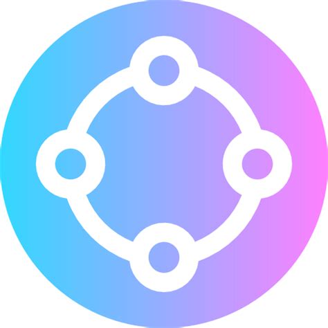 Molecule Super Basic Rounded Circular Icon