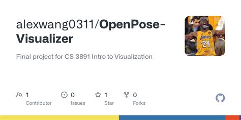 Github Alexwang0311openpose Visualizer Final Project For Cs 3891 Intro To Visualization
