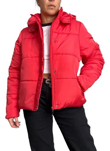 Campera Puffer Mujer Impermeable Abrigo Liviana Art 1630 Mismo