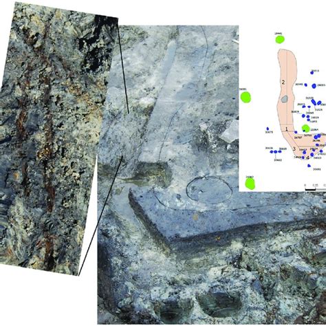 Picture Of The Fermentation Pit Surrounded By Larger Postholes Green