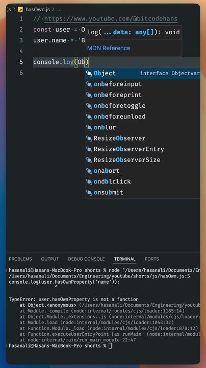 Most Devs Dont Know This Js Method Hasown Javascript