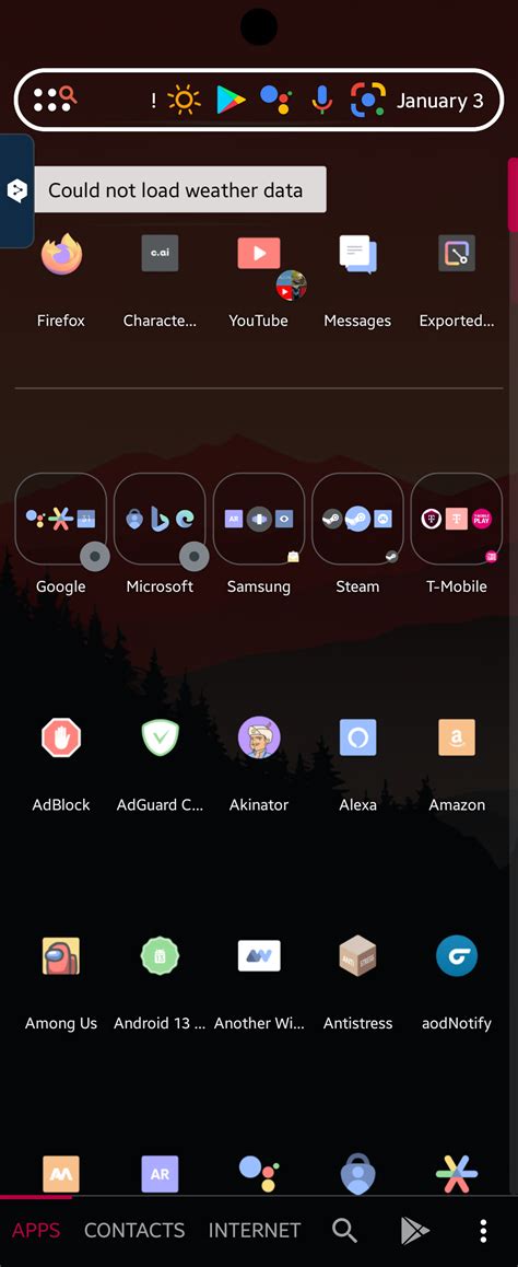 Weather Icon On Search Bar Not Working Rnovalauncher
