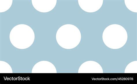 Seamless Polka Dot Pattern Repeating Texture Vector Image