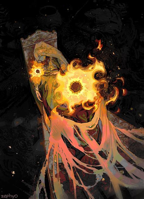 Midra Lord Of Frenzied Flame And Nanaya Elden Ring And 1 More Drawn