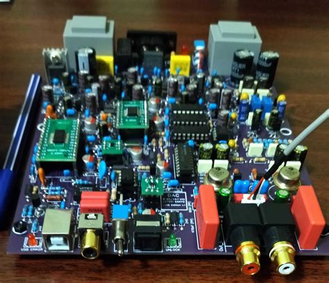 ЦАП Dac Lc7881 Sanyo 16bit 44 1khz Usb версия печатная плата 400 грн