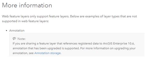 publishing annotations to arcgis online esri community