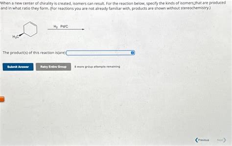 When A New Center Of Chirality Is Created Isomers