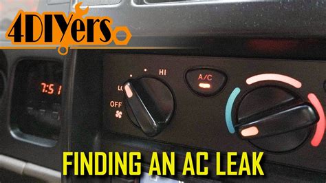 How To Find A Leak In Your AC System Using A UV Dye YouTube