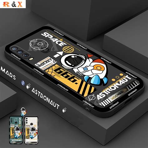 Fashion Rocket Space Astronaut Case For Huawei Y6p Y7a Y6 Pro Y7 Pro