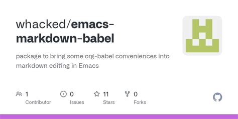 emacs markdown babel bring some org babel conveniences into markdown