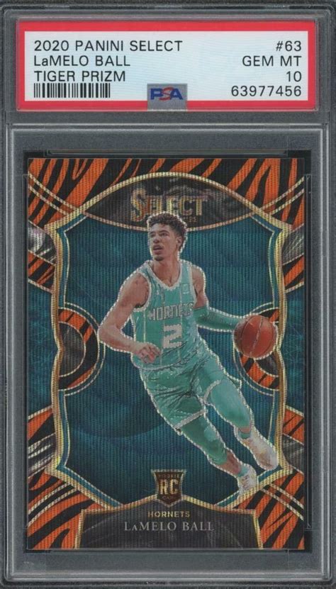 LaMelo Ball 2020 Select 63 Concourse Tiger SSP Price Guide Sports