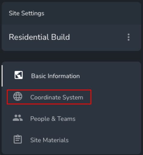 How To Verify Or Update A Coordinate Reference System On Your Site