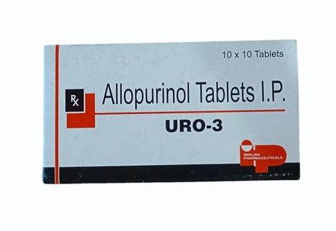 Allopurinol Tablets 30 Mg At ₹ 150box Allopurinol Tablets Usp In