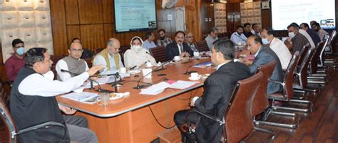 Advisor To Lg Chairing A Meeting Jammu Kashmir Latest News Tourism