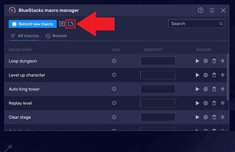 How To Search And Group Macros Into Folders On BlueStacks 5 BlueStacks Support