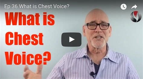 Ep 36 What Is Chest Voice Part 1 Of 2 Power To Sing