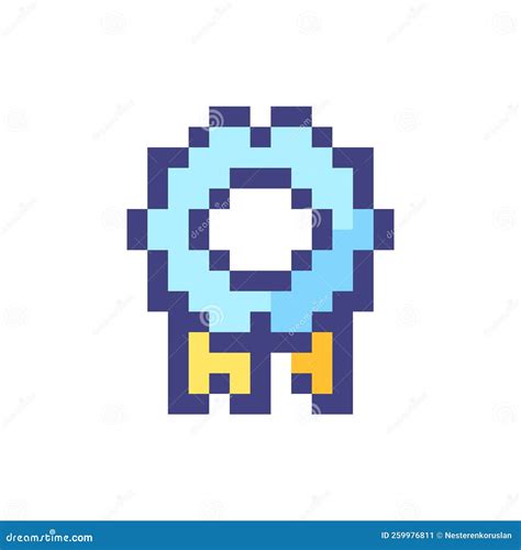 High Quality Mark Pixelated Rgb Color Ui Icon Stock Vector