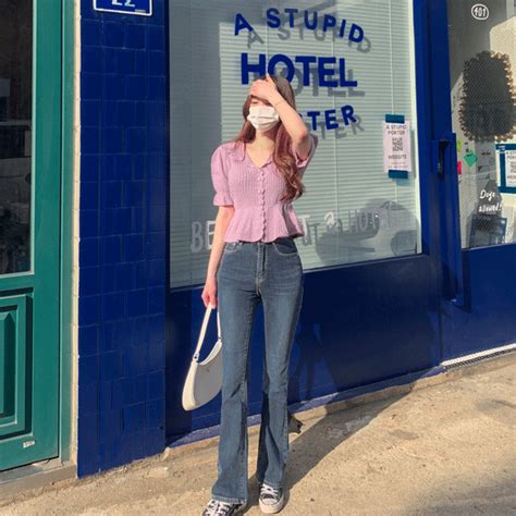 [인생핏ㅠㅠno수선 기장선택] 들뜸제로 스판 투버튼 부츠컷 And 스키니 퍼스널 팬츠 키작녀 키큰녀 하이웨스트 청바지 데님 스키니진 진청 연청 기본 롱 숏 S M L Xl