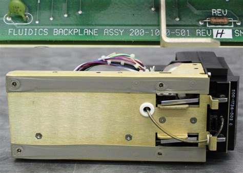 Fluidics Backplane Component 200 1736 002 For Alcon Phaco 20000 Legacy