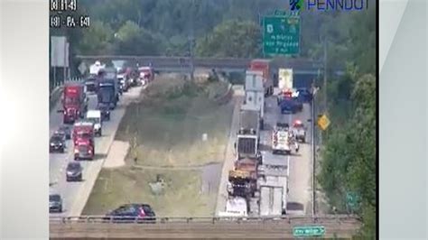 I 81 North Crash In Carlisle Cleared Residual Delays Remain