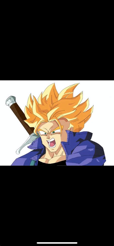 Trunks Drawing R Animedrawing