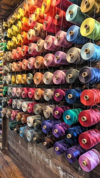 Free Colorful Thread Spools Image Colorful Threads Spools