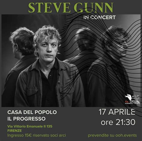 Steve Gunn Live Arci Firenze