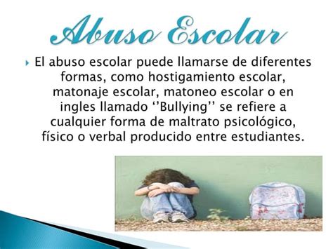 Abuso Escolar Ppt