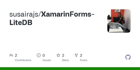 GitHub Susairajs XamarinForms LiteDB