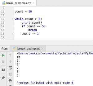 Python Break Statement AskPython