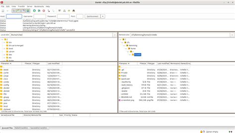 File Transfer Tofrom Dardel Using Filezilla Uppmax Documentation