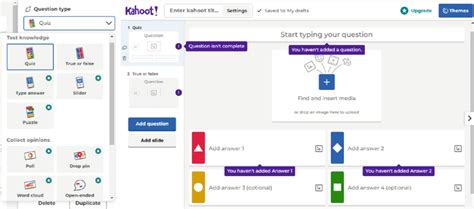 Quiz Selection Display On Kahoot Download Scientific Diagram