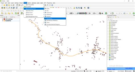 how to do intersection in qgis ~ spatial talk