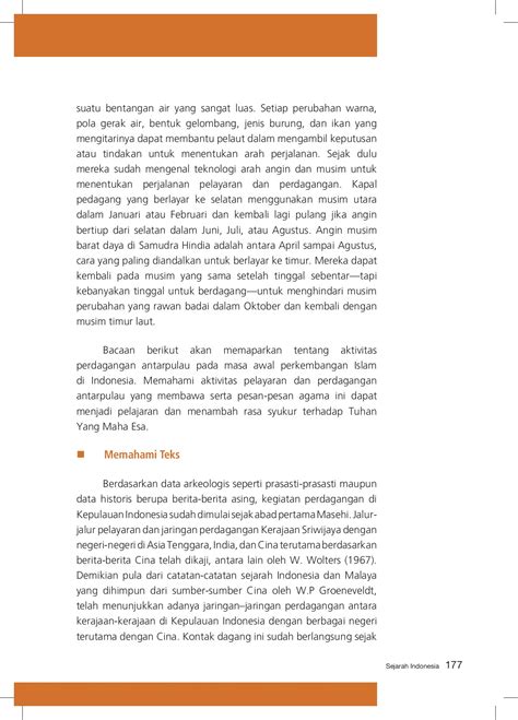 Buku Siswa Sejarah Indonesia SMA Kelas X MA Muhammadiyah Pekuncen