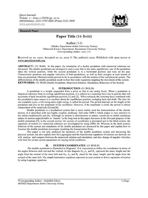 Report Templet Pdf